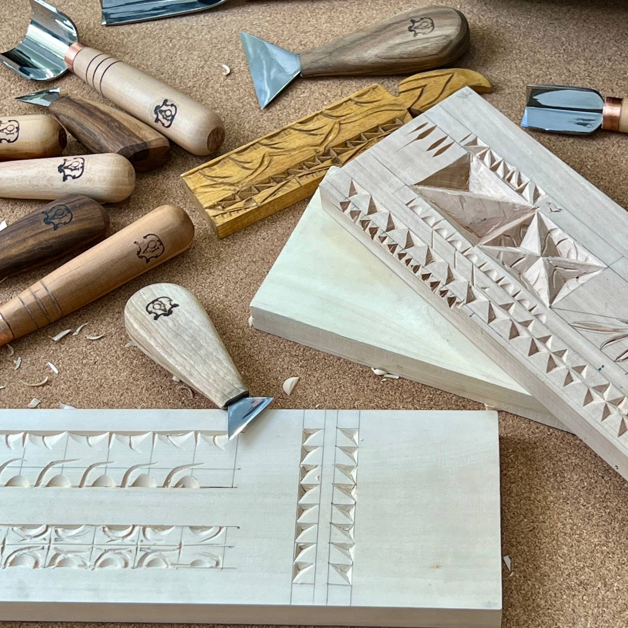 The Unique Line of Chip Carving Tools by Adolf Yurev and His Masterful ...